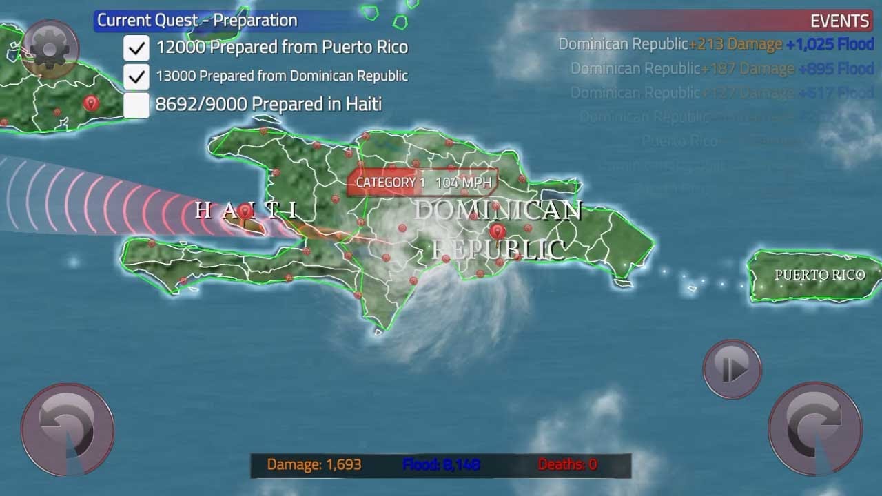 Hurricane Outbreak Category 1 Gameplay - YouTube