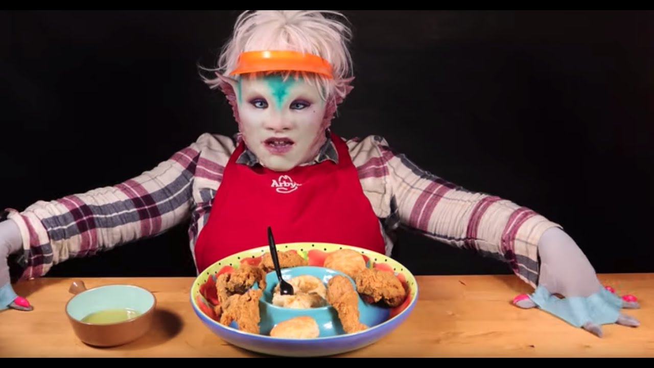 MUKBANG Compliation! Eating Weird Gross and Unique Foods! PART 2 ...