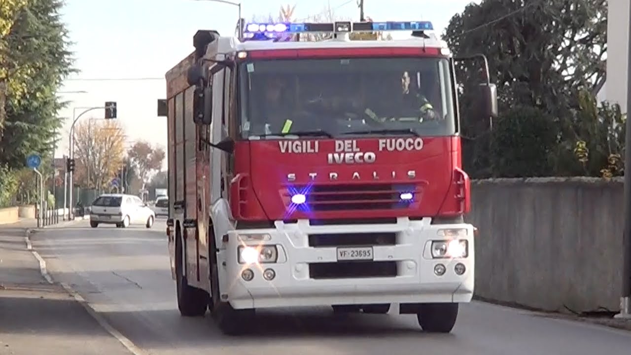 APS Iveco Stralis Vigili del Fuoco Treviso in emergenza - Italian Fire ...