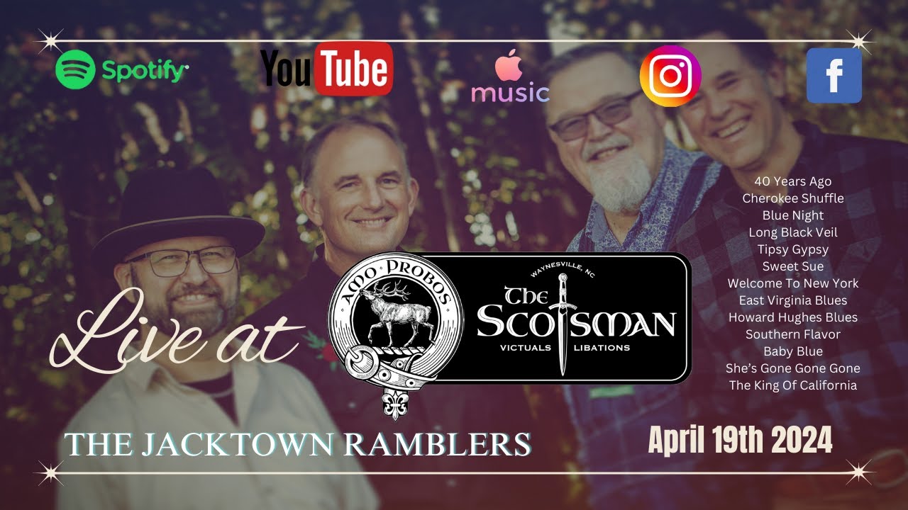 The JackTown Ramblers Live a The Scotsman 4/19/24 - YouTube