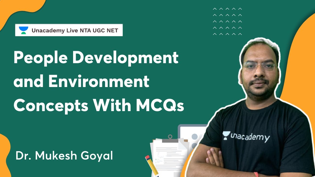 People Development and Environment Concepts With MCQs | Dr. Mukesh ...