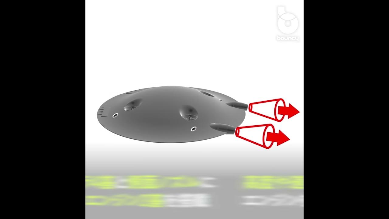 超音速でソニックブームが発生しない！ 次世代のUFO型垂直離着陸機「ADIFO」 - YouTube