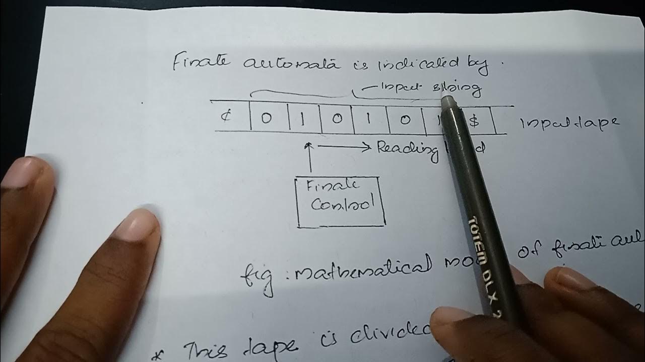 Automata - Definition and mathematical model - YouTube