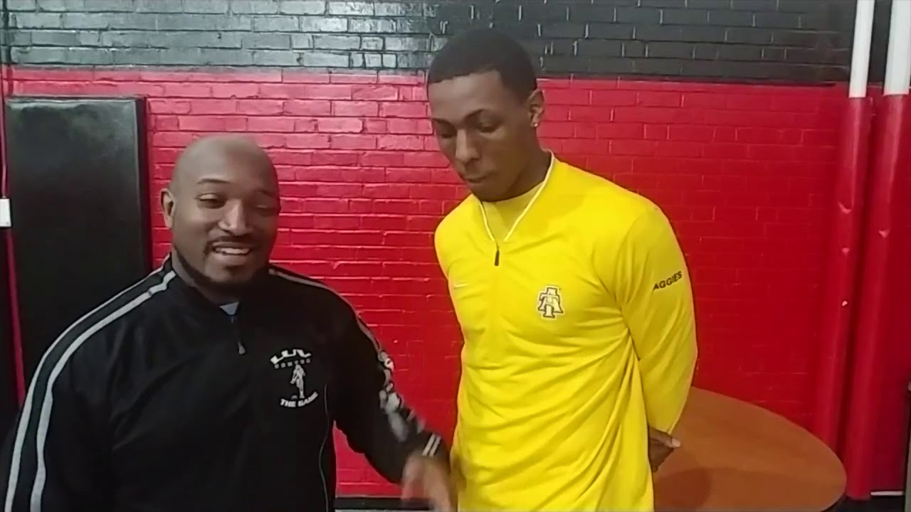 Recruit Knowledge with Omar Porter: Zach Leslie N.C A&T WR - YouTube