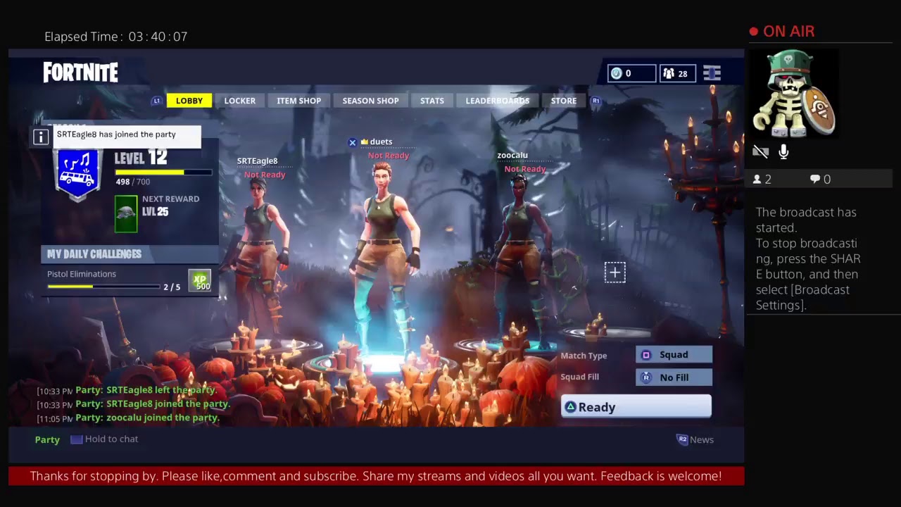 Fortnite gameplay with friends and new control layout.Part 2 - YouTube