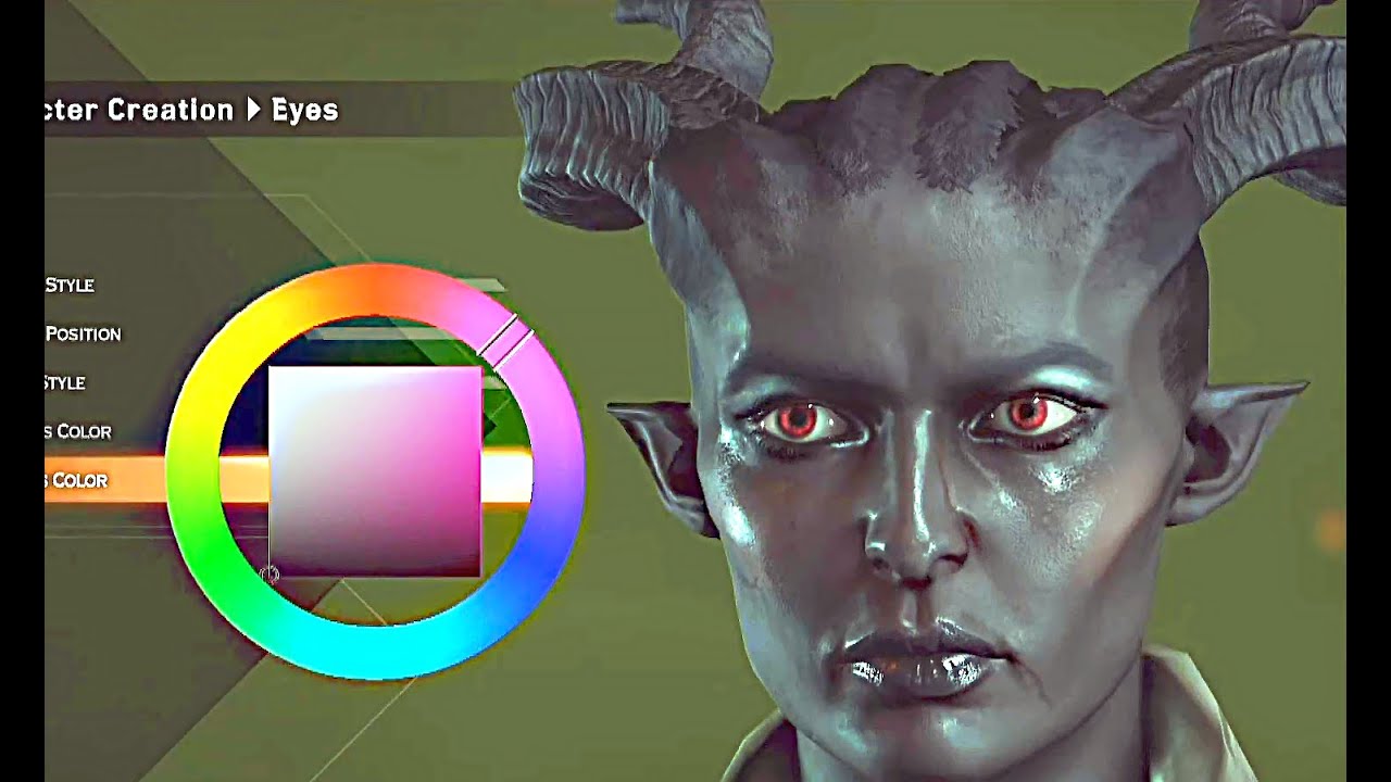 Dragon Age Inquisition Character Creation & Gameplay - YouTube