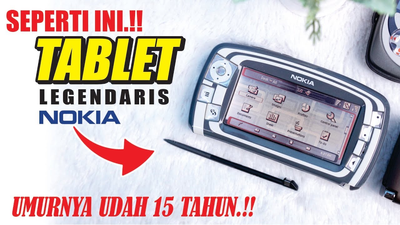Unboxing TABLET LEGENDARIS dari NOKIA.!! - YouTube
