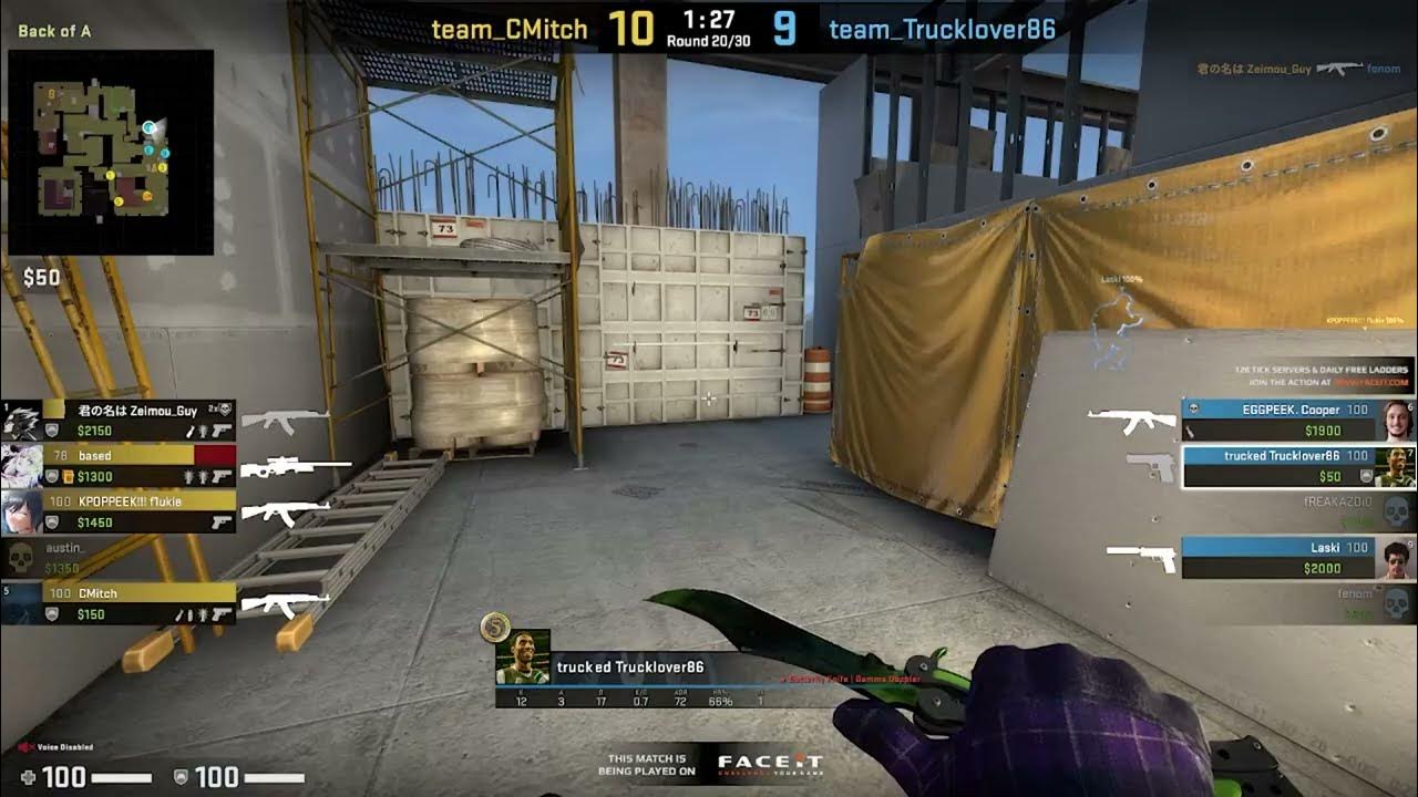 Bhop don't stop! Trucklover86 1vs4 clutch on Vertigo - YouTube