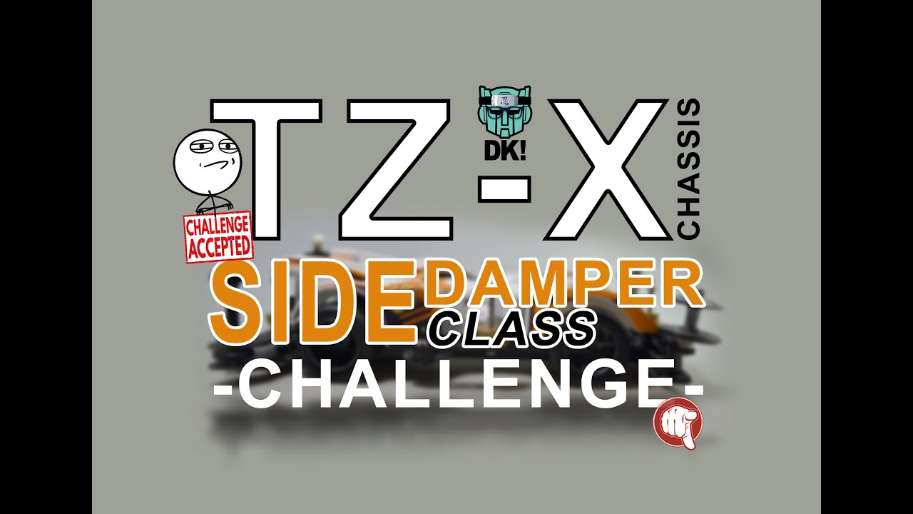 [ミニ四駆 ] NEW CHASSIS for SIDE DAMPER CLASS??? | MINI 4WD CHALLENGE!! Now ...