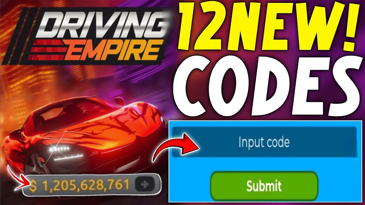 ⚠️Hurry!! Up⚠️ROBLOX DRIVING EMPIRE CODES NOVEMBER 2024 | DRIVING EMPIRE CODES | DRIVING EMPIRE ...