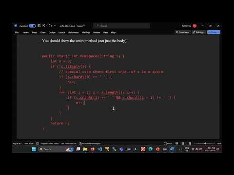 2023-10-20 CISC124: Quiz 1 review; Javadoc - YouTube