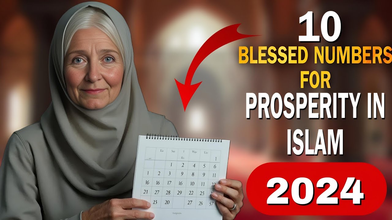 Discover the 10 Blessed Numbers That Bring You Prosperity | Islamic ...