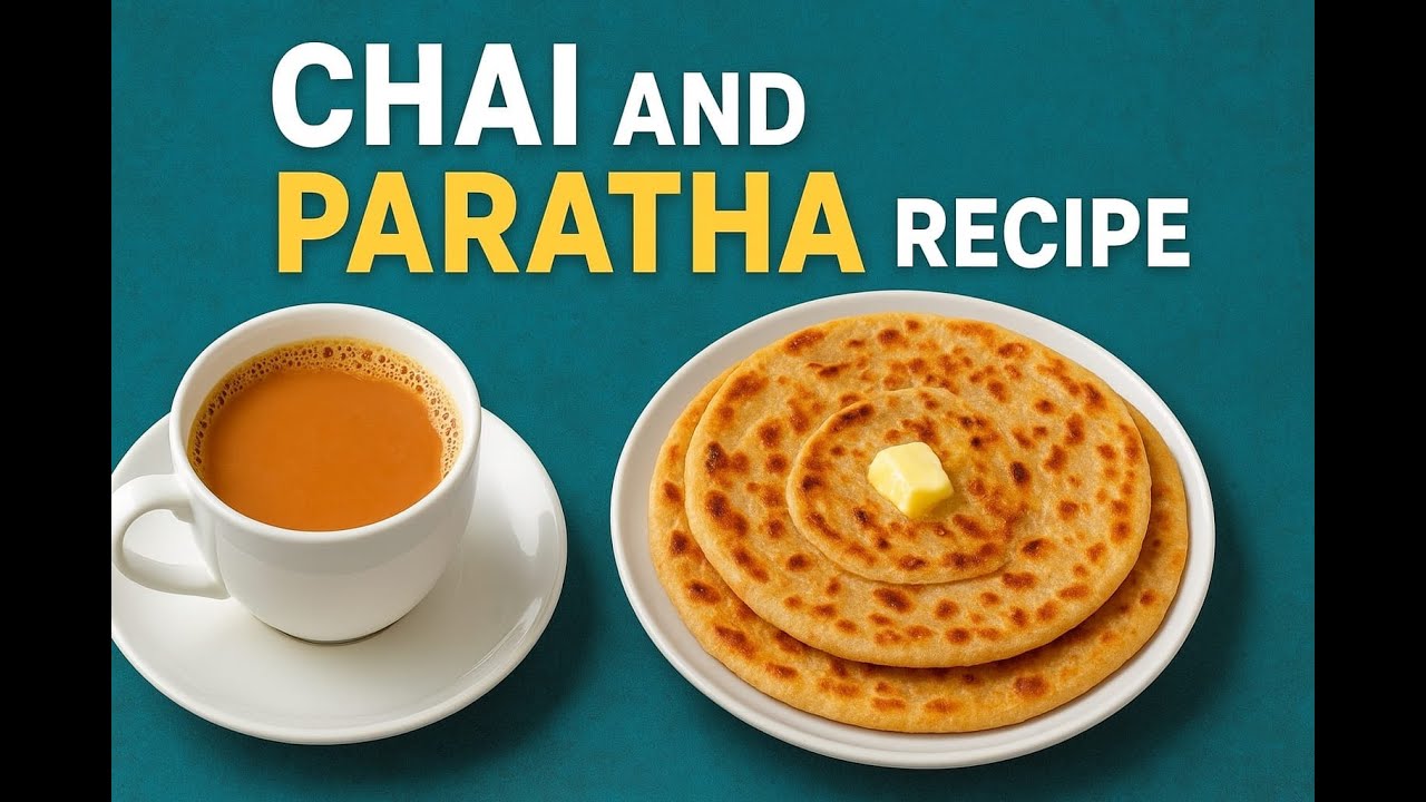 Delhi Style Chai (Tea) And Paratha Recipe - YouTube