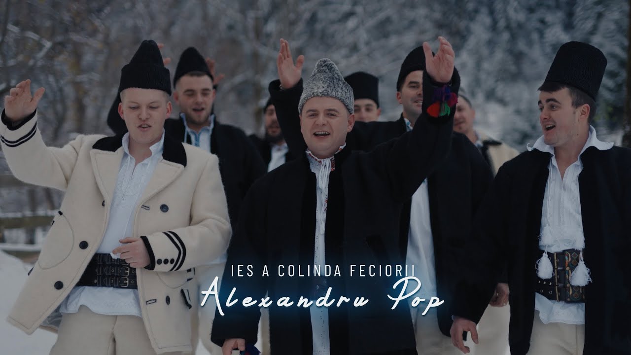 Alexandru Pop - IES A COLINDA FECIORII - Nou 2023 - Colaj Colinde de ...