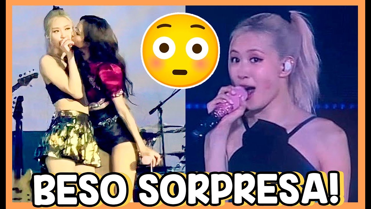 El beso épico de Lisa y Rosé que dejó a los fans en shock 🔥🙀 - YouTube