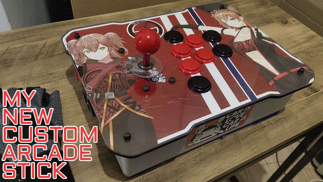 My New Custom Arcade Stick Build (2023) - YouTube