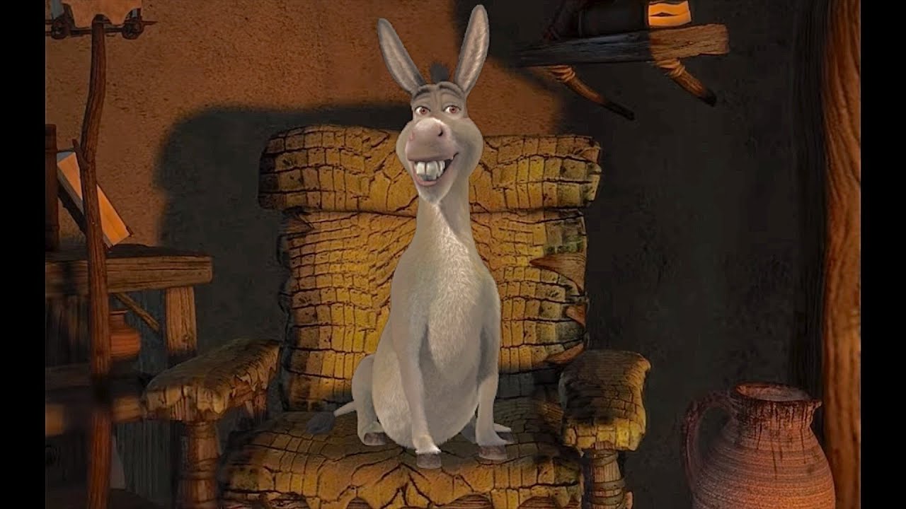 Shrek: Donkey (With Picture) (With Background) - YouTube
