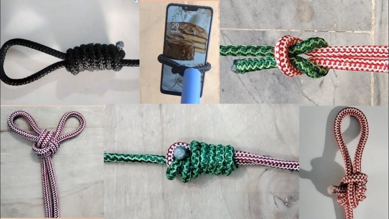 The Top 10 Essential Rope Knots You Need to Know - YouTube