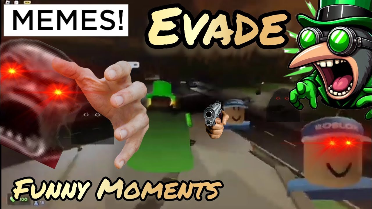 Roblox Evade 🏃- Funny Moments (MEMES) - YouTube