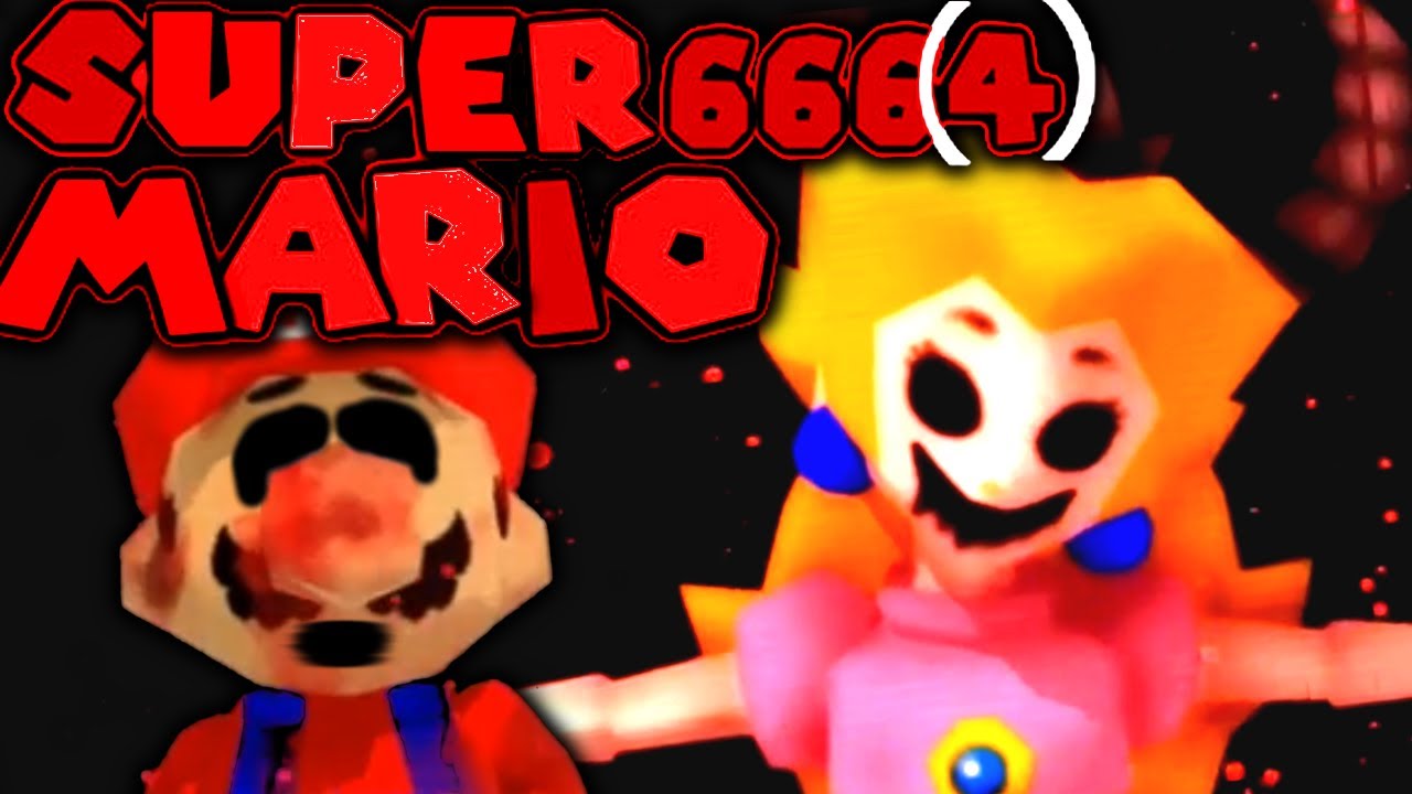 SUPER MARIO 666(4) (Haunted Scary Mario 64 Horror Rom Hack) - YouTube