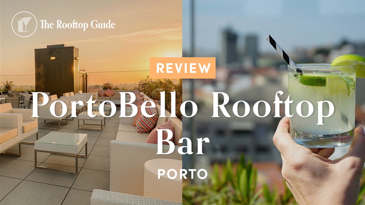 PortoBello Rooftop Bar in Porto - Review - YouTube