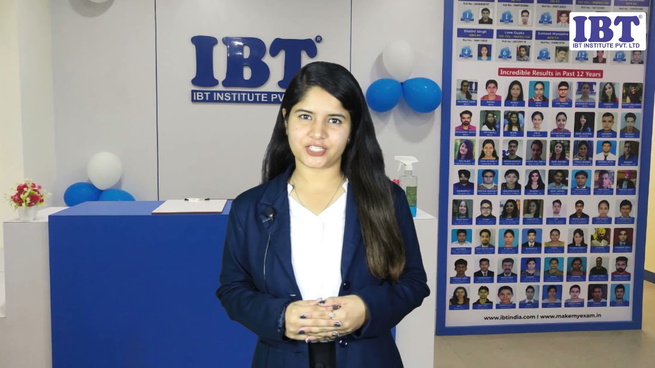 Bank coaching in Jalandhar IBT Institute - YouTube