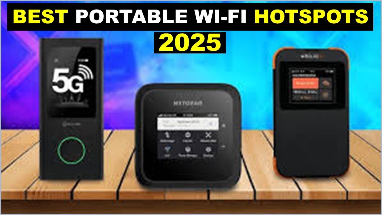 Top 5 Best Portable Wi Fi Hotspots In [2025] - YouTube