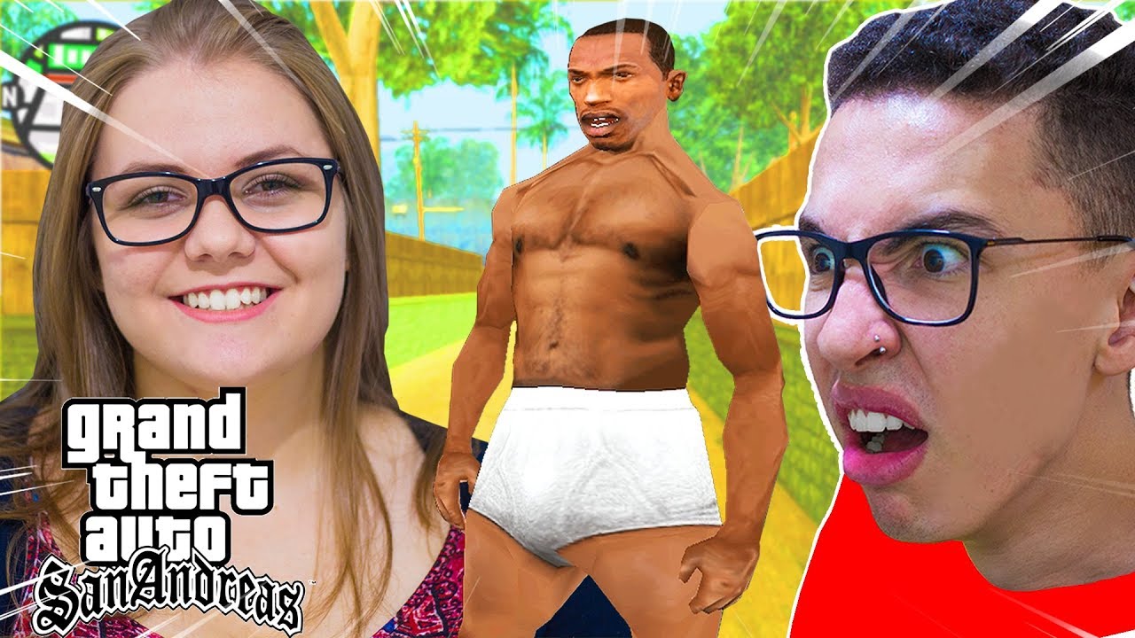Namorada Jogando Gta Pela Primeira Vez Youtube