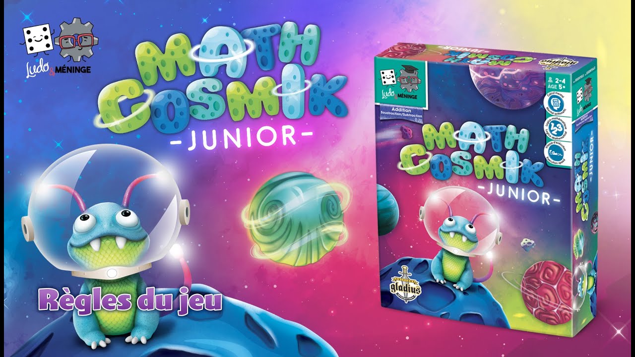 MATH COSMIK JUNIOR - Règles du jeu - YouTube