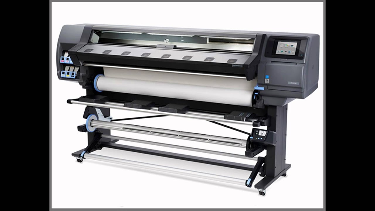 HP Latex 360 Printer FOR SALE DUBAI UAE - YouTube