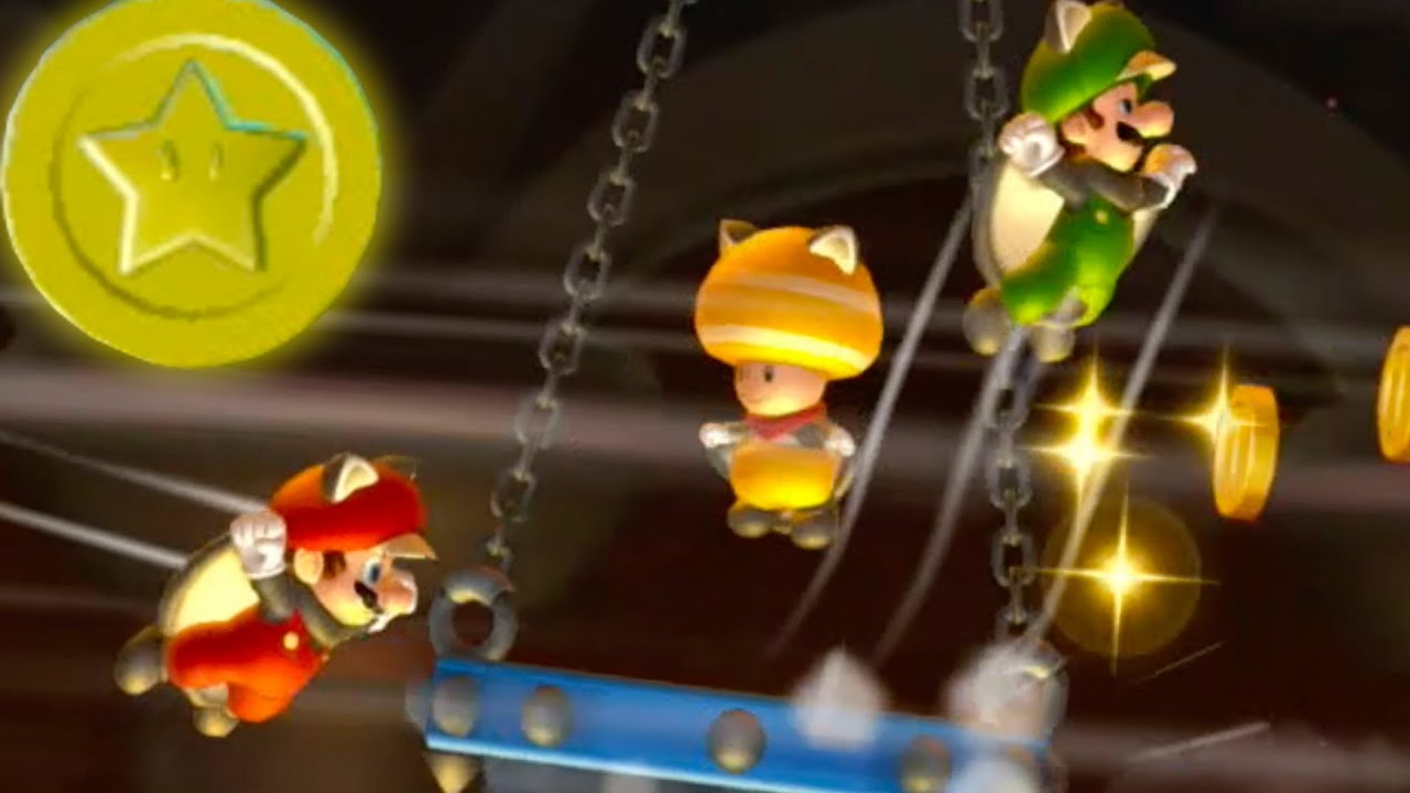 New Super Mario Bros. U Deluxe – Boost Rush (3 Players) - YouTube