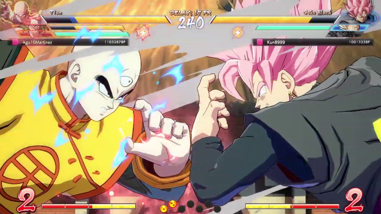 Agu10Martinez (Bardock/Tien/SS1 Goku) vs kun8999 (Goku Black/Bardock ...