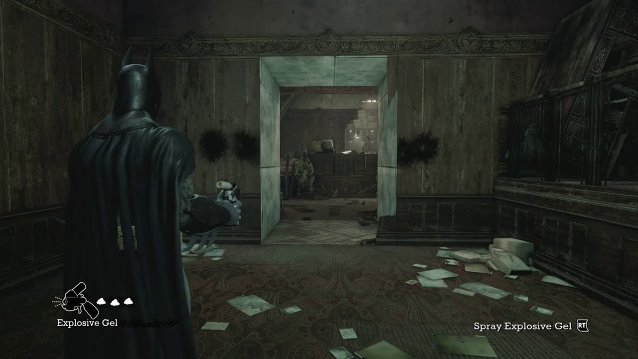 Batman Arkham Asylum Secret Room - YouTube