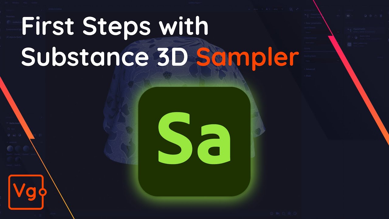 First Steps with Substance 3D Sampler (CGVinny's Coffee Break #8) - YouTube