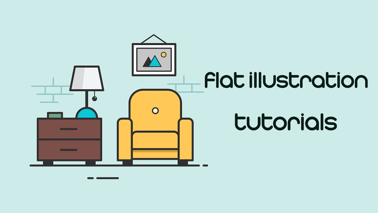 Master the techniques of flat illustration with these step by step ...