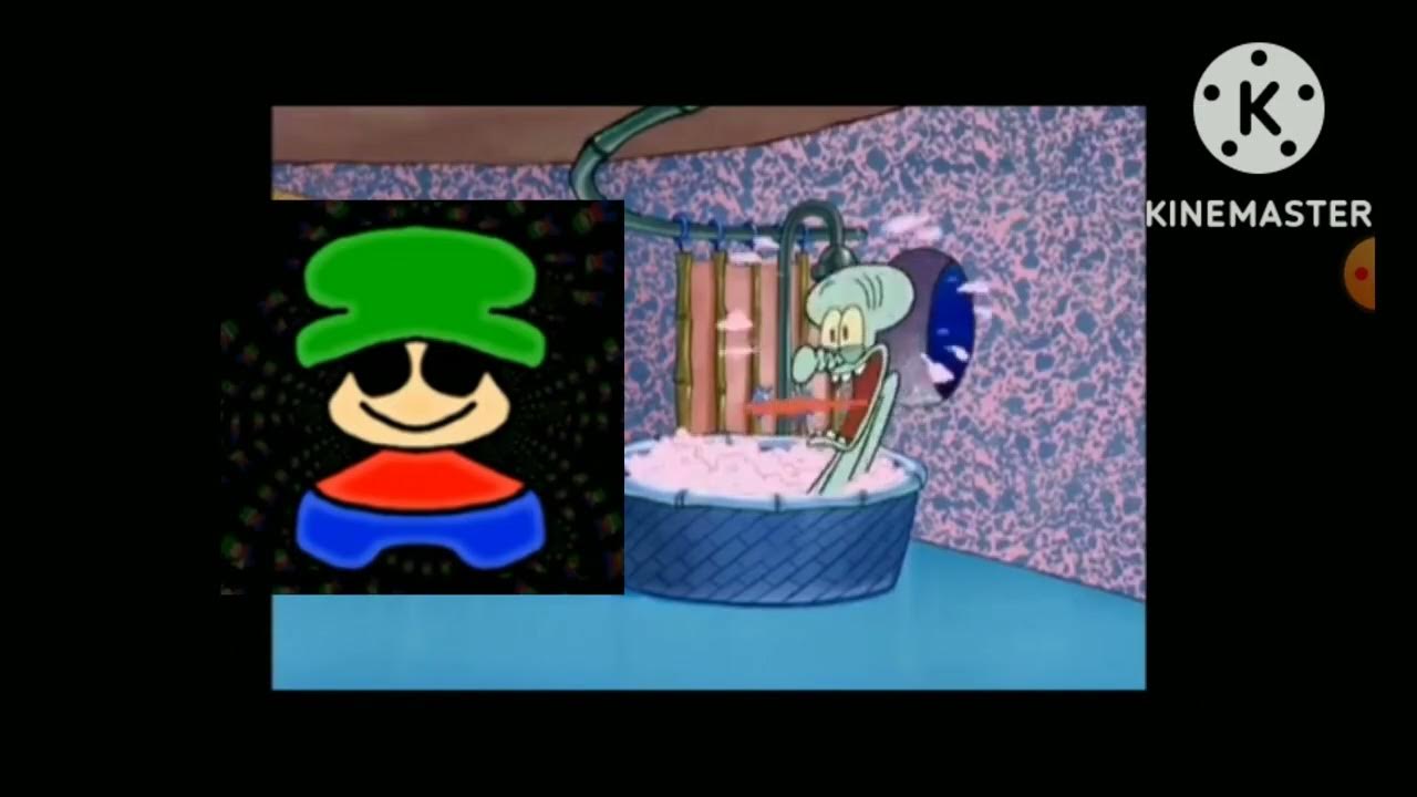 I drop Squidward's house - YouTube
