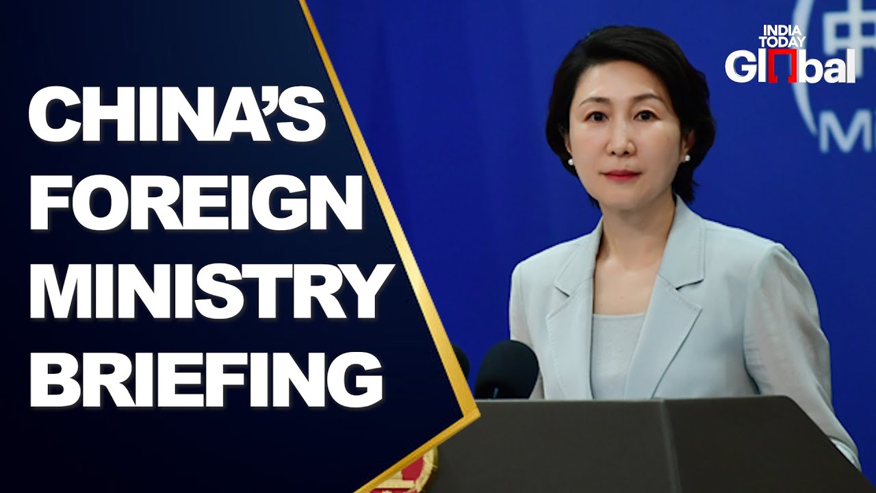 LIVE: China Foreign Ministry Holds Press Briefing in Beijing - YouTube