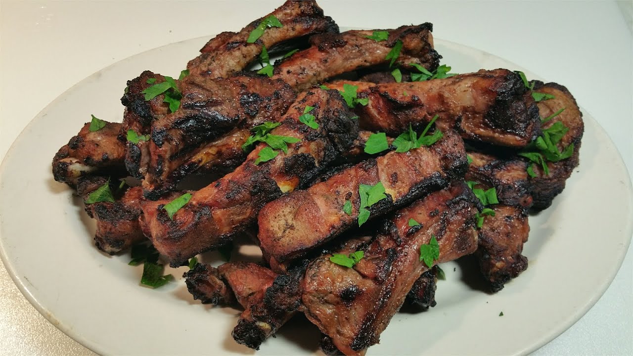 Vortex Pork Back Ribs on the Weber Performer - YouTube