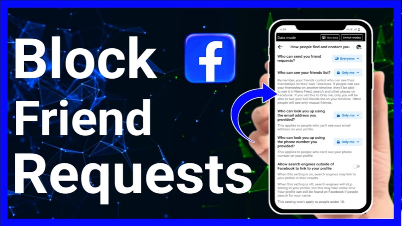 How To Block Facebook Friend Requests Full - Guide (Step-By-Step ...