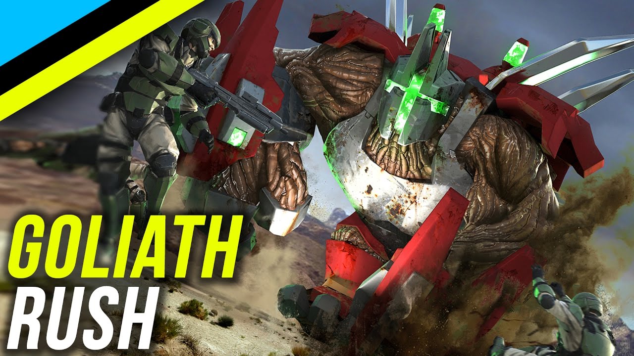 HALO WARS 2: Goliath Rush With Hunter Captain - Colony DLC Is Epic ...