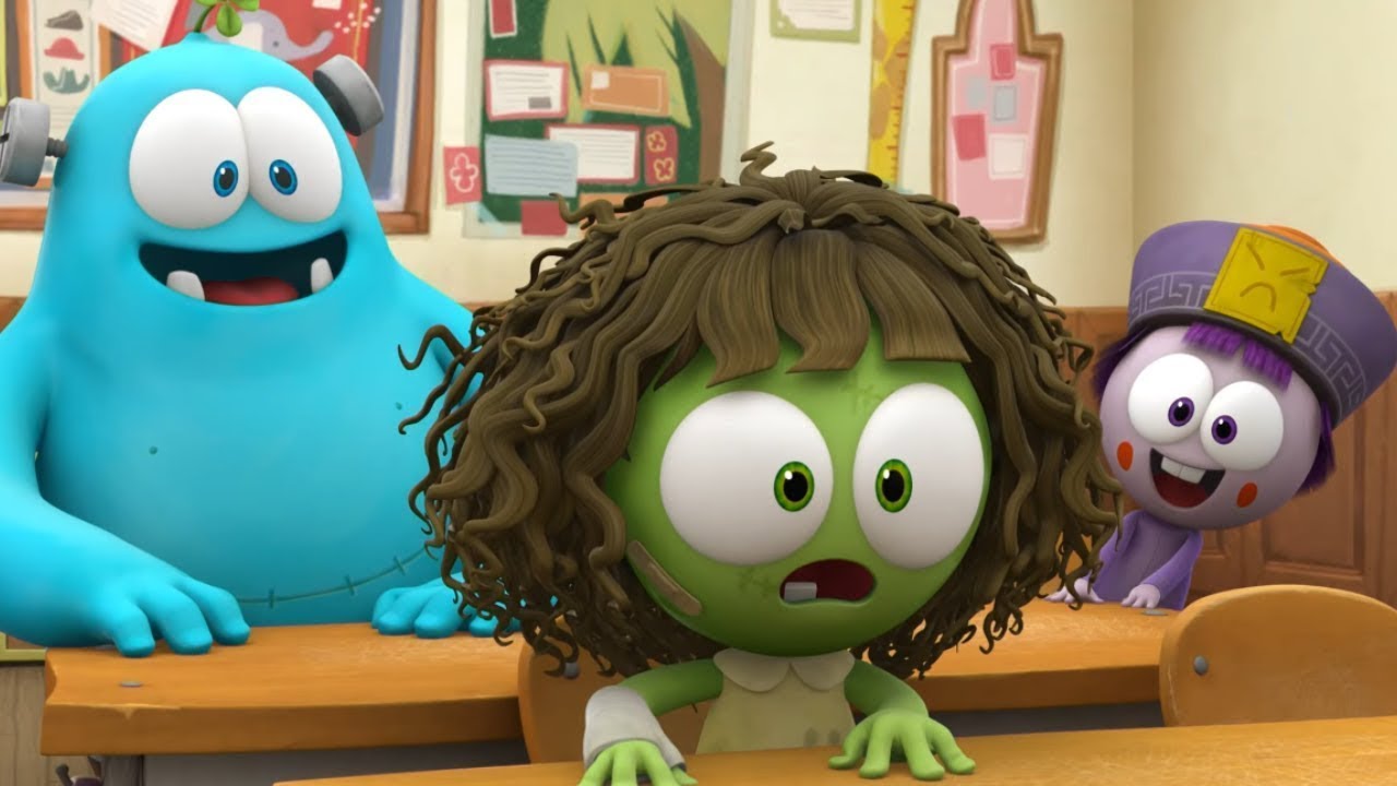 Outstanding Curly Hair | Spookiz | Cartoons for Kids | WildBrain Toons ...