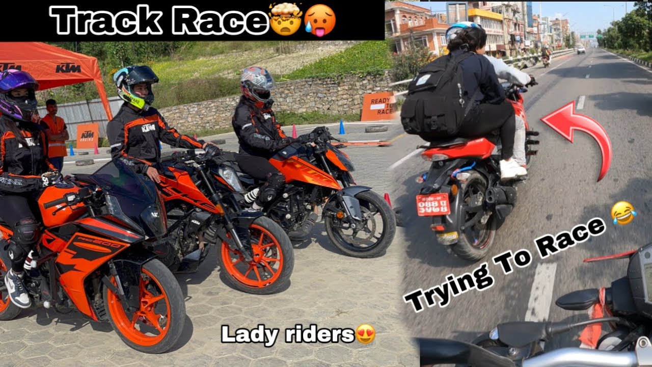 KTM Duke Track Test Race Experience At Advanced Riding Academy Nepal 😍 ...