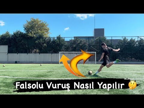 Falsolu Vuruşu Öğren !! Falsolu Şut Nasıl Çekilir? Topa Nasıl Falso Verilir? (Müthiş Şutlar Çektik)