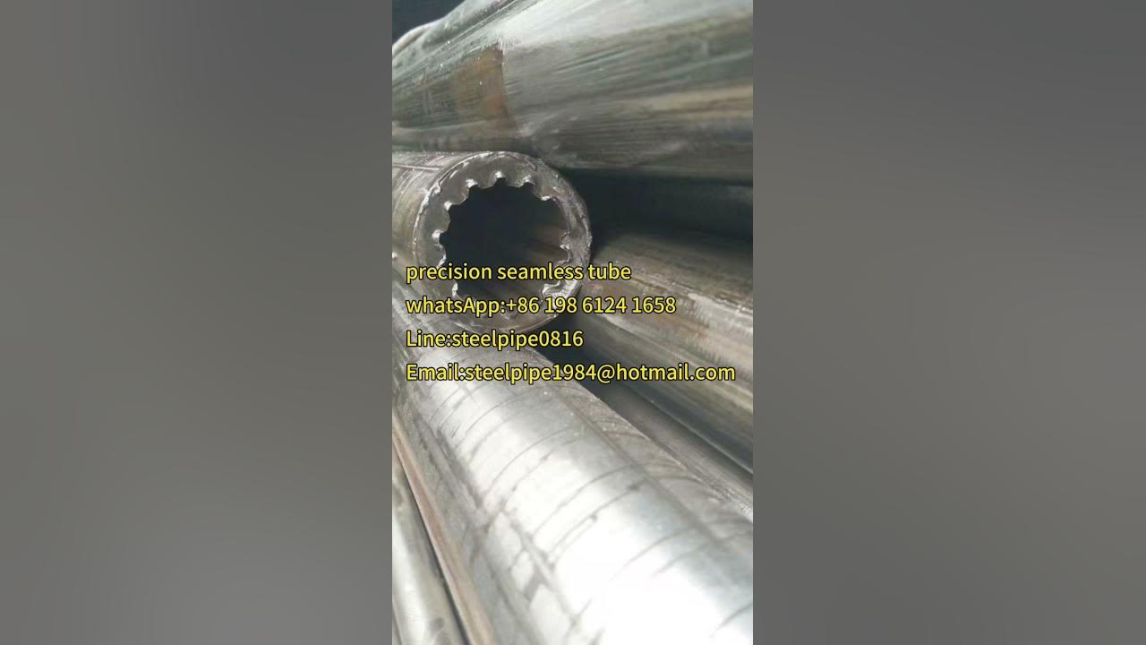 cold drawn seamless tube/steel tube/mechanical parts/steel/metal/STKM11A /STKM13A - YouTube