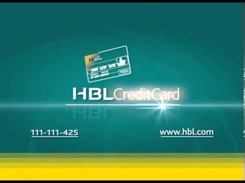 HBL Creditcard - Presentation - YouTube