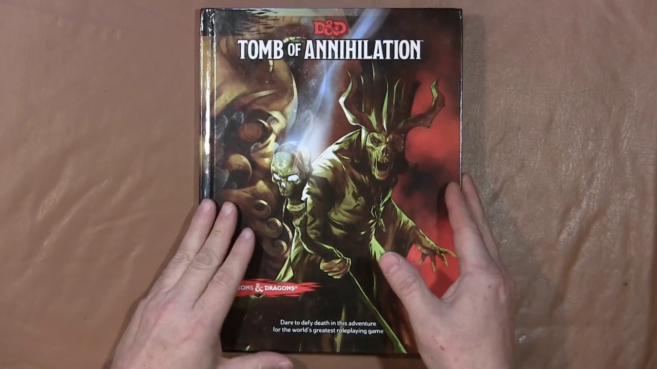 Flip Through Review 65: Tomb of Annihilation for D&D 5e - YouTube