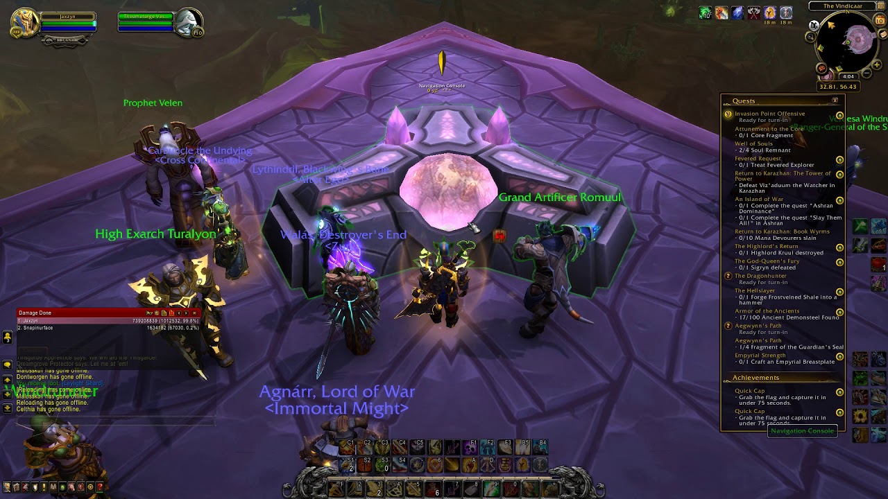 WoW Legion - Invasion Point Offensive - YouTube