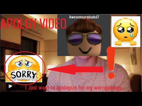 apology video to @awesomeproguy67 - YouTube