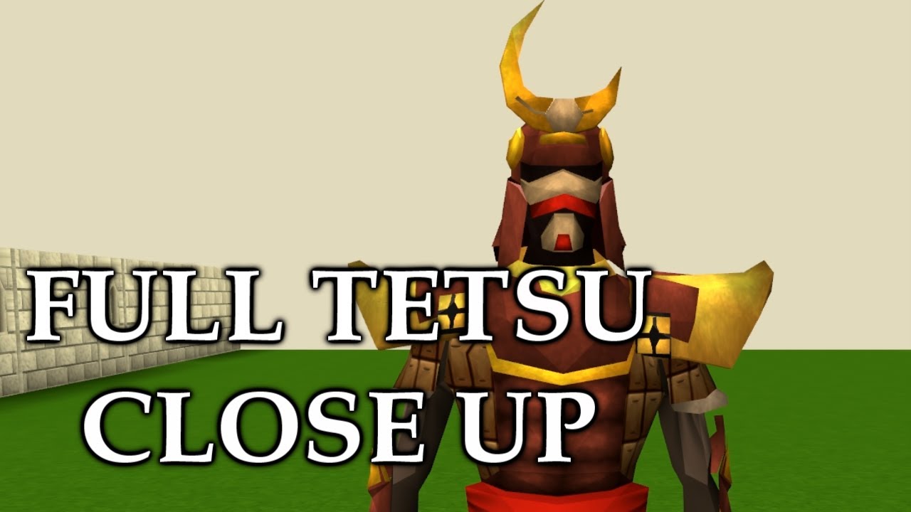 Full Tetsu Armour Close Up - POP Melee Armour - YouTube