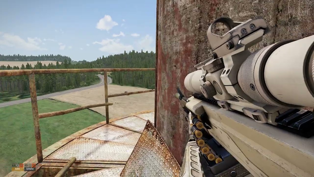 RUSSIAN TANK DESTORY sniper win ArmA 3 - YouTube